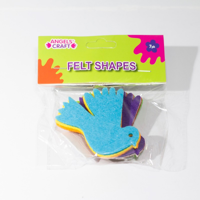 Angels Craft Felt Shapes, Doves